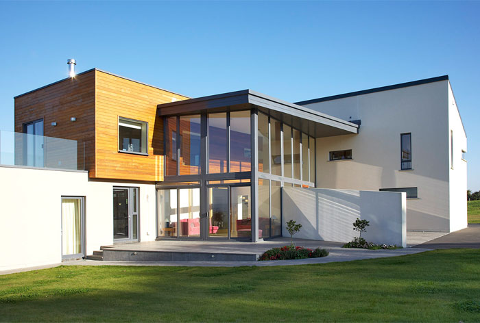 Contemporary designed A-Rated house - Cygnum Timber Frame